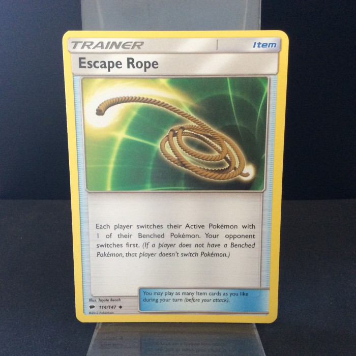 Escape Rope - Sun & Moon Burning Shadows - 114/147 - English - Near ...