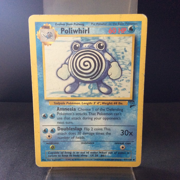 Poliwhirl - Base Set 2 - 57/130 - English - Good | TCGX