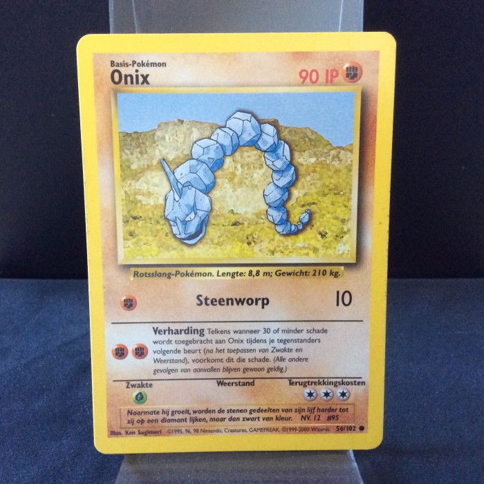 Onix - Base set - 56/102 - Nederlands - Near Mint | TCGX