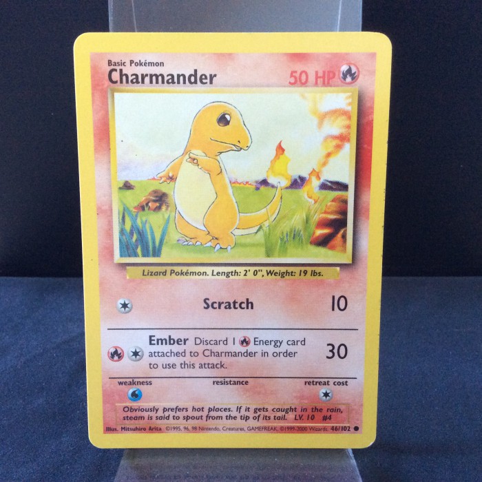 Charmander - Base set - Engels - Near Mint | TCGX