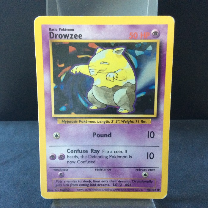 Drowzee - Base set - 49/102 - English - Near Mint | TCGX