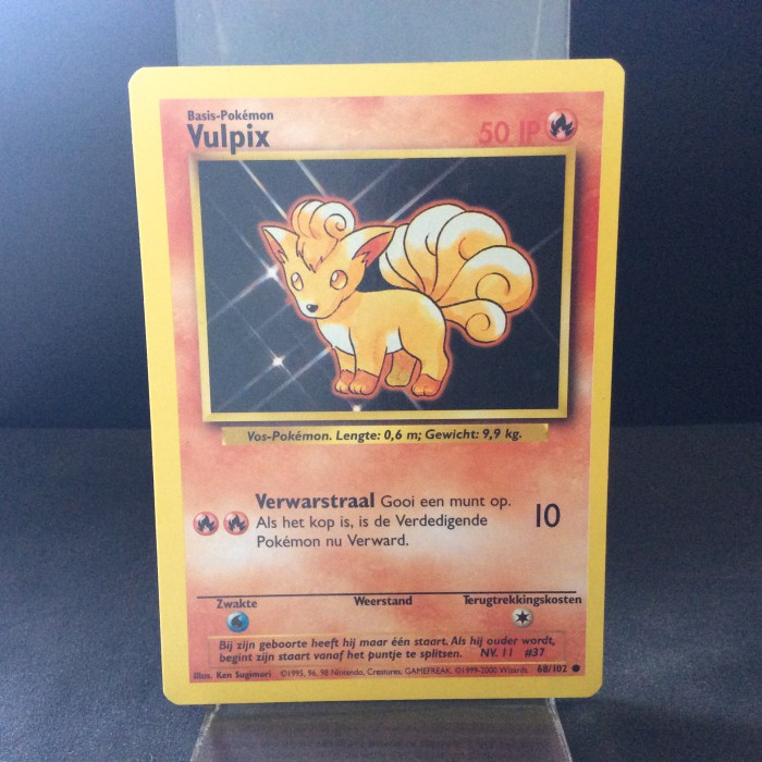 Vulpix - Base set - 68/102 - Dutch - Near Mint | TCGX