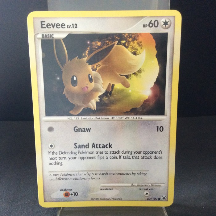 Eevee - Diamond & Pearl: Majestic Dawn - 63/100 - English - Excellent ...