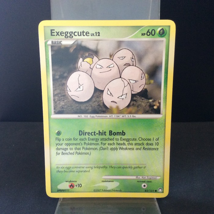 Exeggcute - Diamond & Pearl: Mysterious Treasures - English - Excellent ...