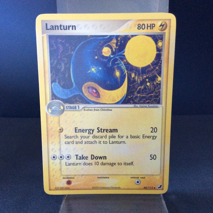 Lanturn - Ex Unseen Forces - 40/115 - English - Excellent | TCGX