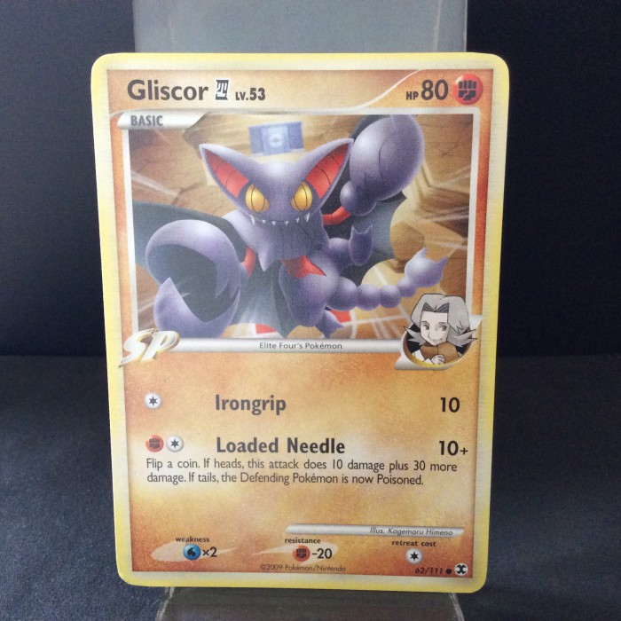 Gliscor 4 - Platinum: Rising Rivals - 62/111 - English - Excellent | TCGX