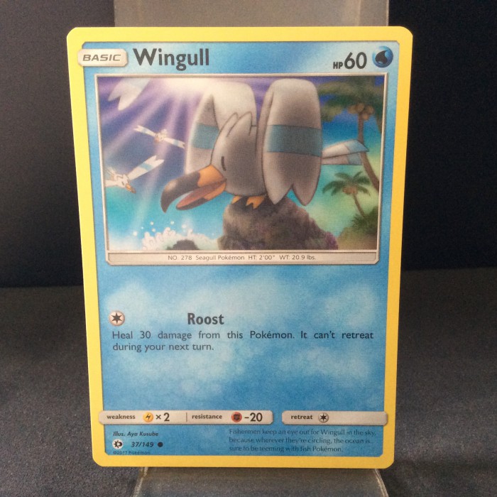 Wingull - Sun & Moon Base - 37/149 - English - Near Mint | TCGX