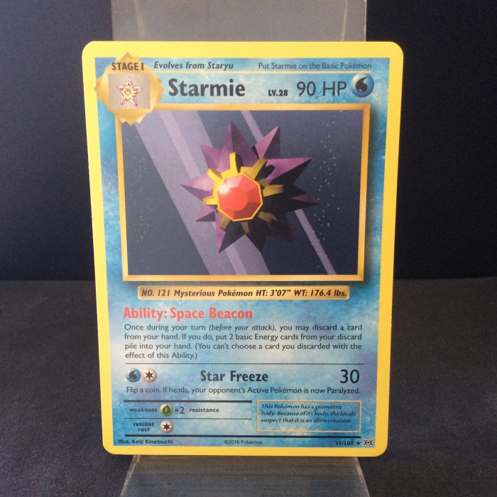 Starmie - XY Evolutions - 31/108 - English - Near Mint | TCGX
