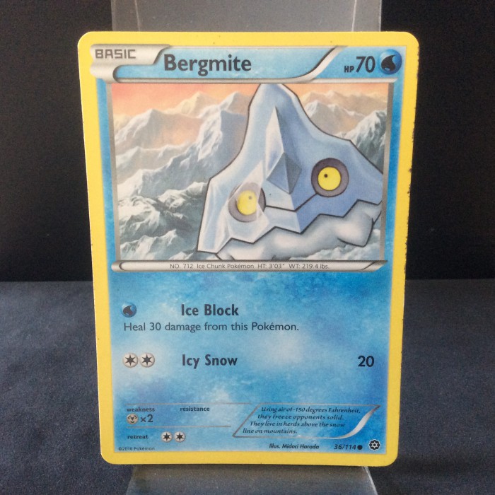 Bergmite - XY Steam Siege - English - 36/114 - Near Mint | TCGX