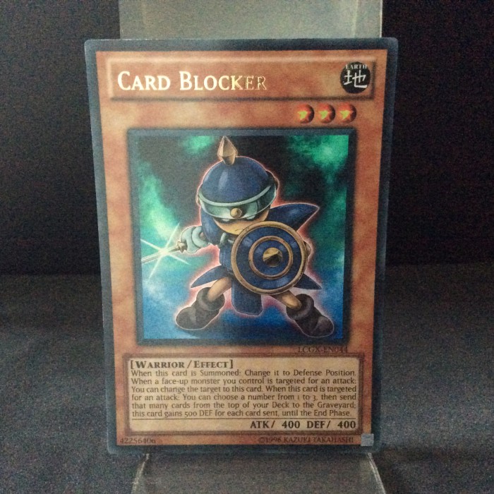 Card Blocker - LCGX-EN044 - Unlimited - English - Near Mint | TCGX