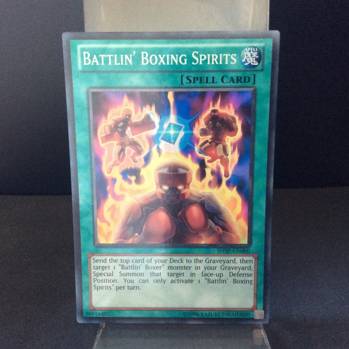 Battlin' Boxing Spirits - SHSP-EN060 - Unlimited - English - Near Mint ...