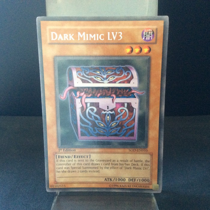 Dark Mimic LV3 - SOD-EN010 - 1st Edition - English - Excellent | TCGX